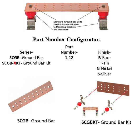 SCGB SCGBK Series Bars and Kits - Wakefield | DigiKey